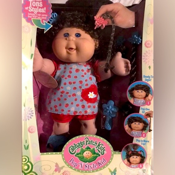 Jakks Pacific | Toys | New In Box Rare Cabbage Patch Kid Pop N Style ...